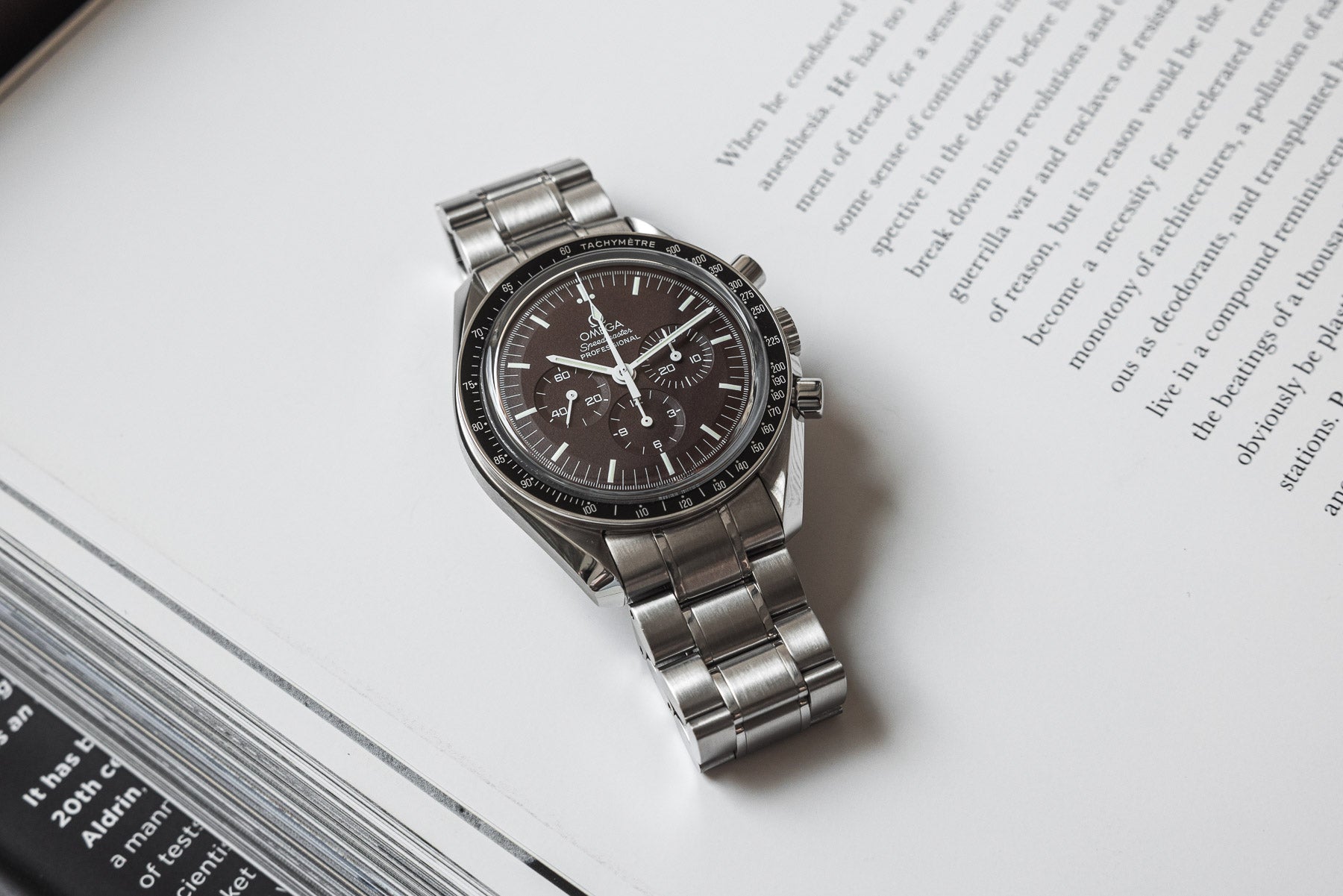 Omega Speedmaster Moonwatch Chocolate Dial – Fratello Shop